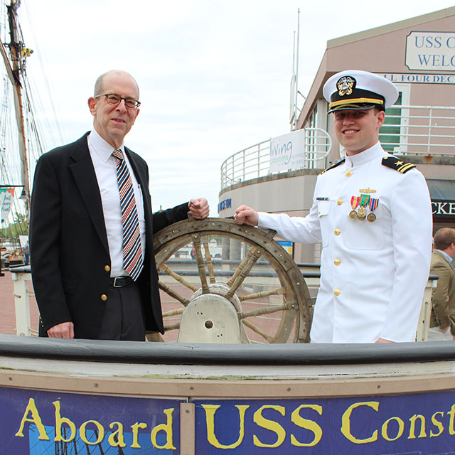 An Officer and a Doctor | Johns Hopkins Medicine