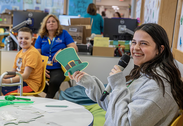 Bingo a Big Win for Pediatric Patients | Johns Hopkins Medicine