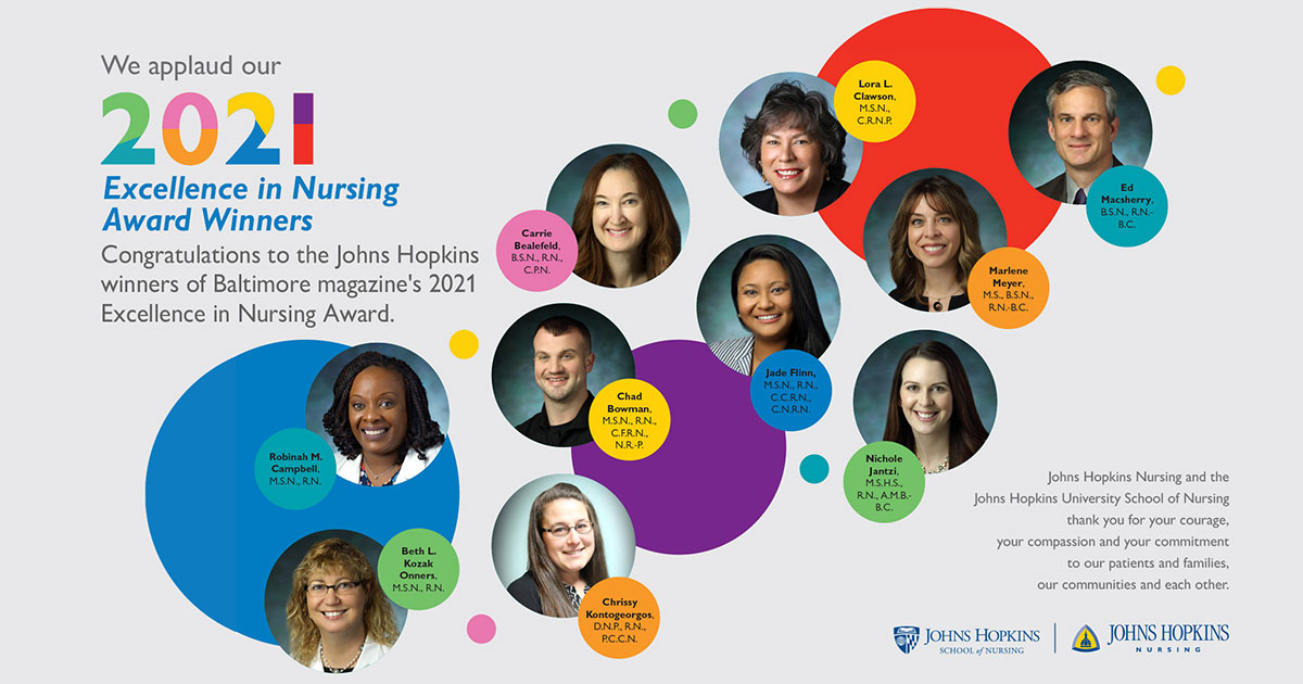 2022 Excellence in Nursing Awards | Johns Hopkins Nursing